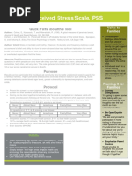 Perceived Stress Scale (PSS) & Example - Free PDF Download | PDF ...
