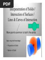 Intersection of Solids | PDF | Geometric Objects | Geometric Shapes