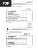 Contoh - Checklist Audit | PDF