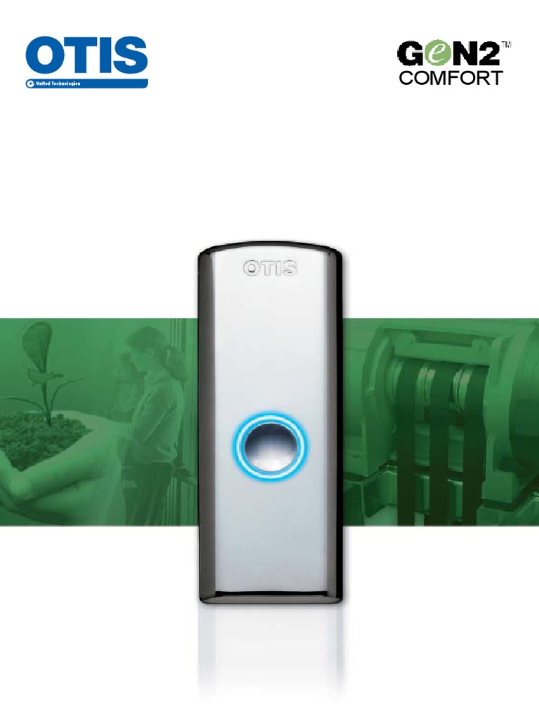 Ascensores Otis Gen2 Comfort 2014 | PDF | Ascensor | Engranaje