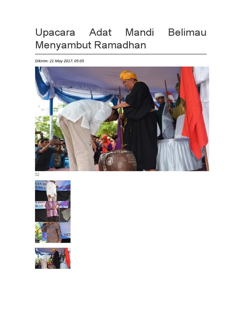 Balimau | PDF