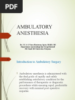 Day Care Anesthesia | PDF | Anesthesia | Surgery