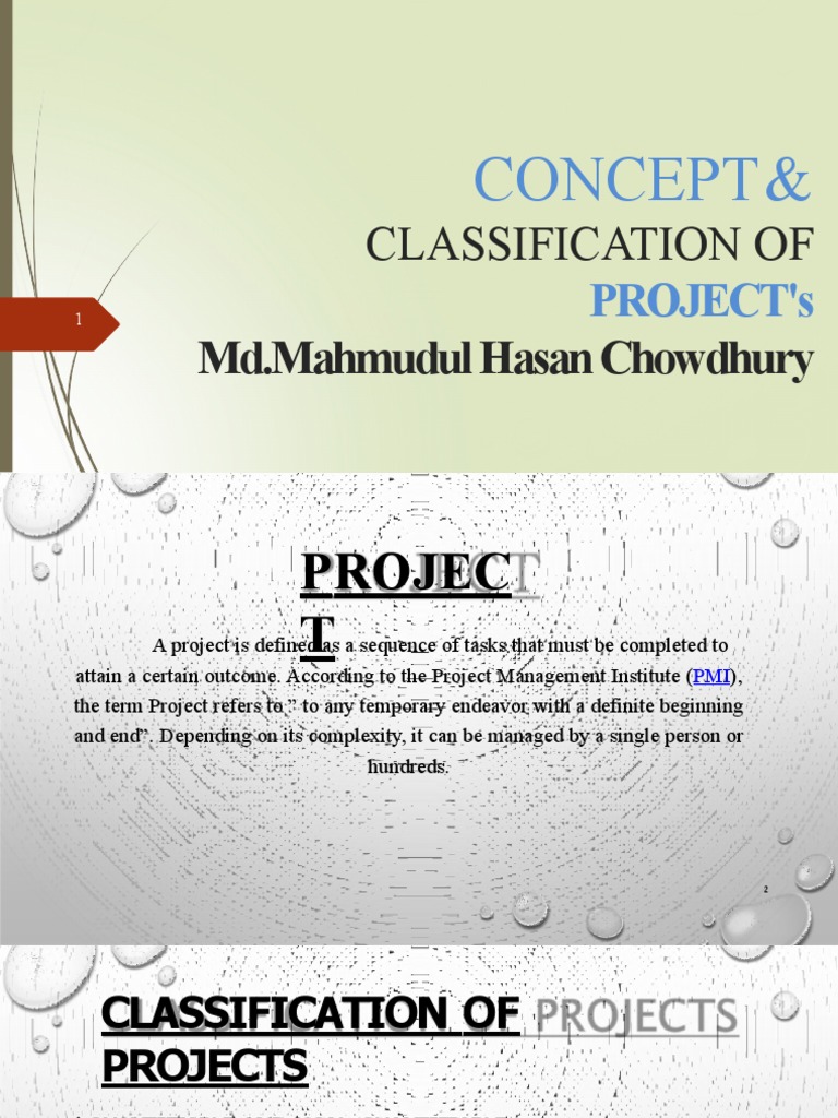 Concept&: Classification of | PDF