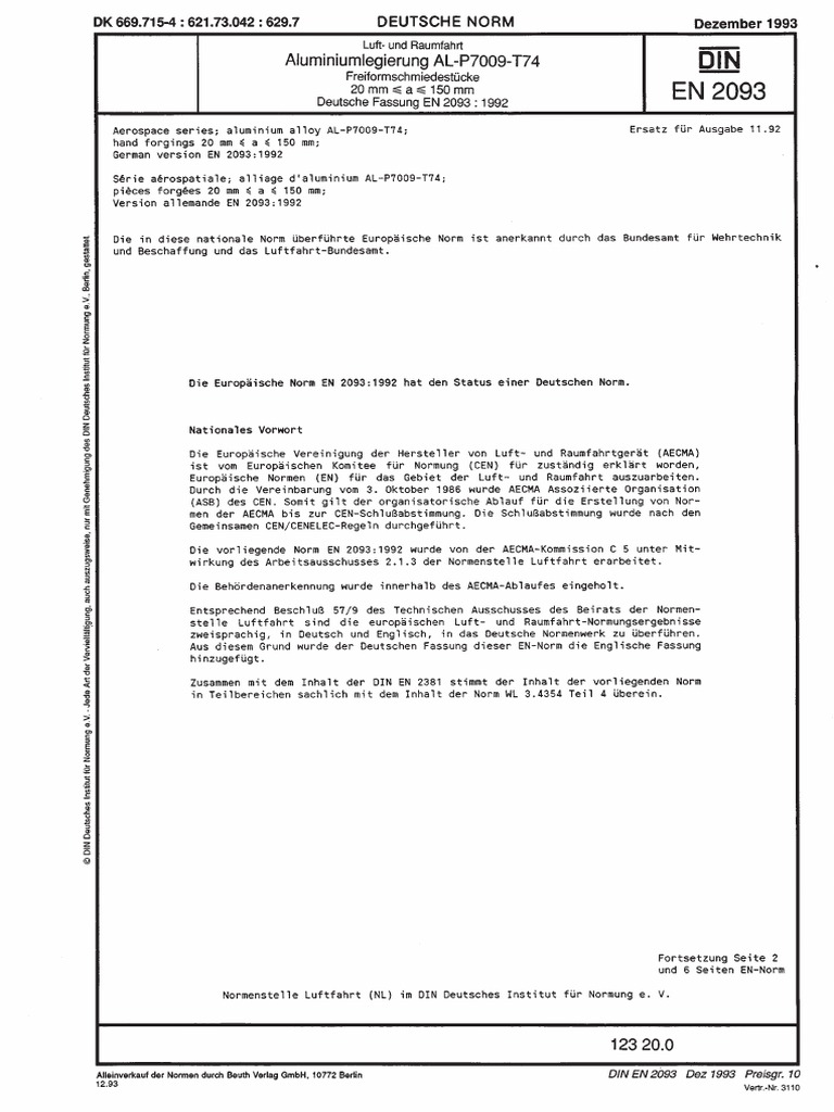 Din en 2093 1993-12 | PDF