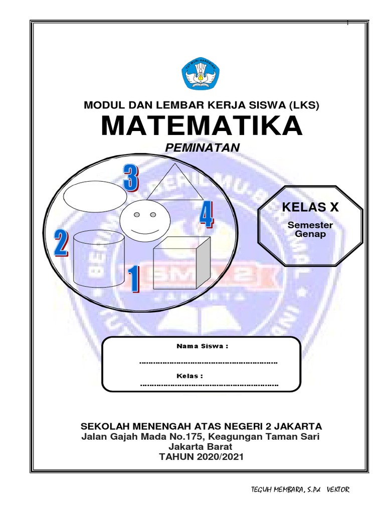 Lks Vektor 10mipa MTK Minat Smandu | PDF