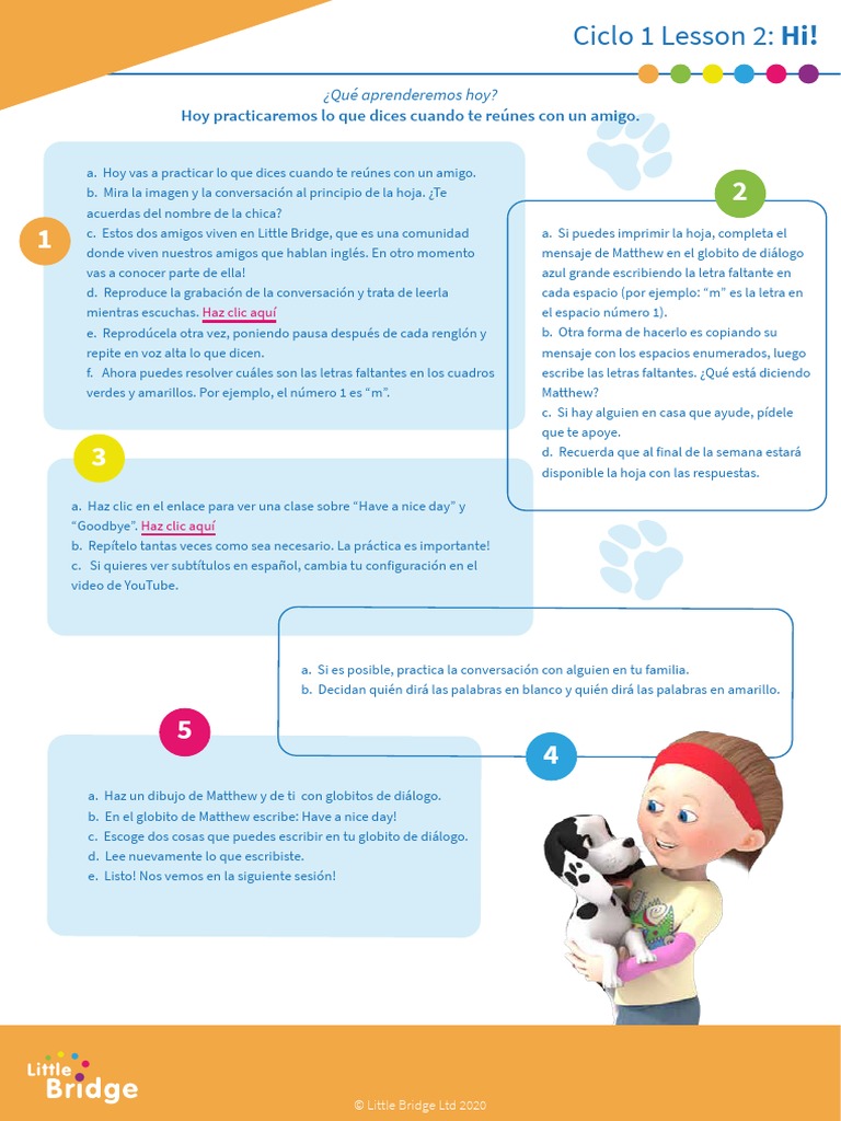 Ciclo 1 Lesson 2 Pdf