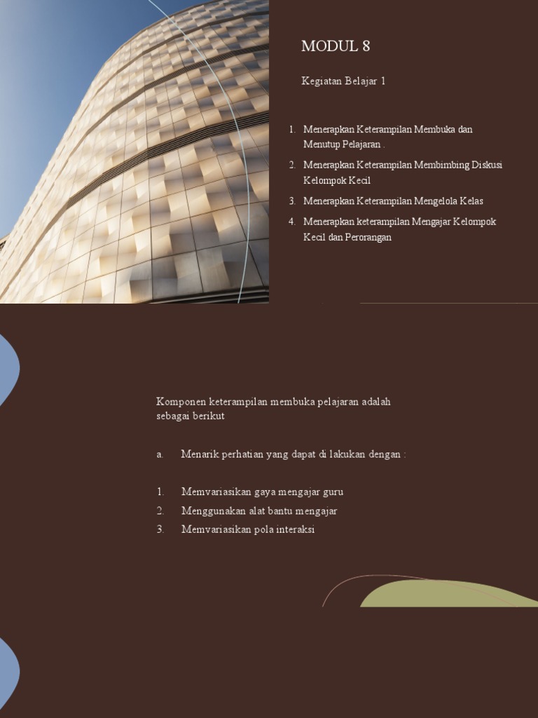 Sesi 5 PPT Modul 8 | PDF