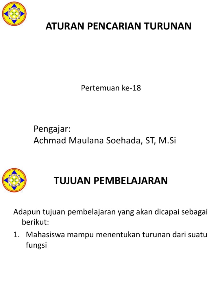 Pertemuan 18, PERSAMAAN DAN PERTIDAKSAMAAN | PDF