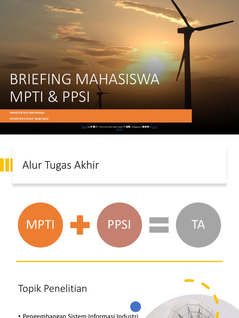 Briefing MPTI-PPSI GNP 2020-2021 | PDF
