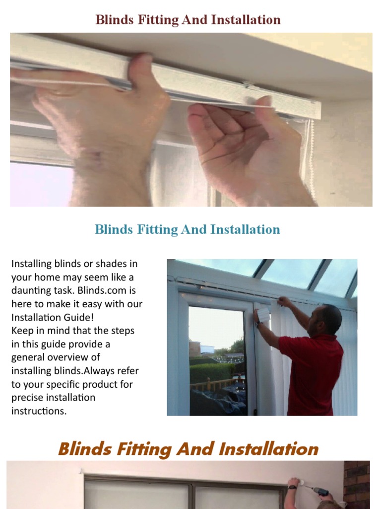 Buy Blinds Fitting and Installation in Dubai | PDF | Business | Computers