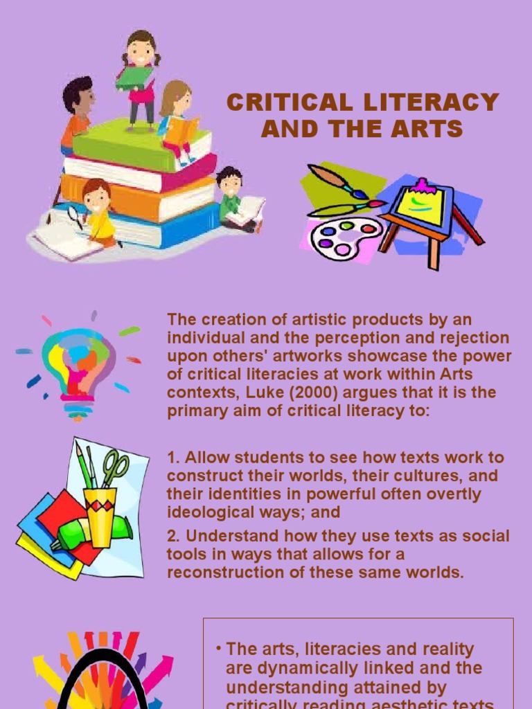 Critical Literacy in Arts Education | PDF | Social Science | Language ...