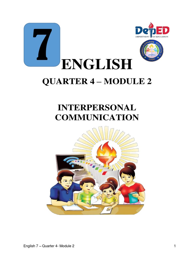 G7 Q4 Module 2 | PDF | Interpersonal Communication | Nonverbal Communication