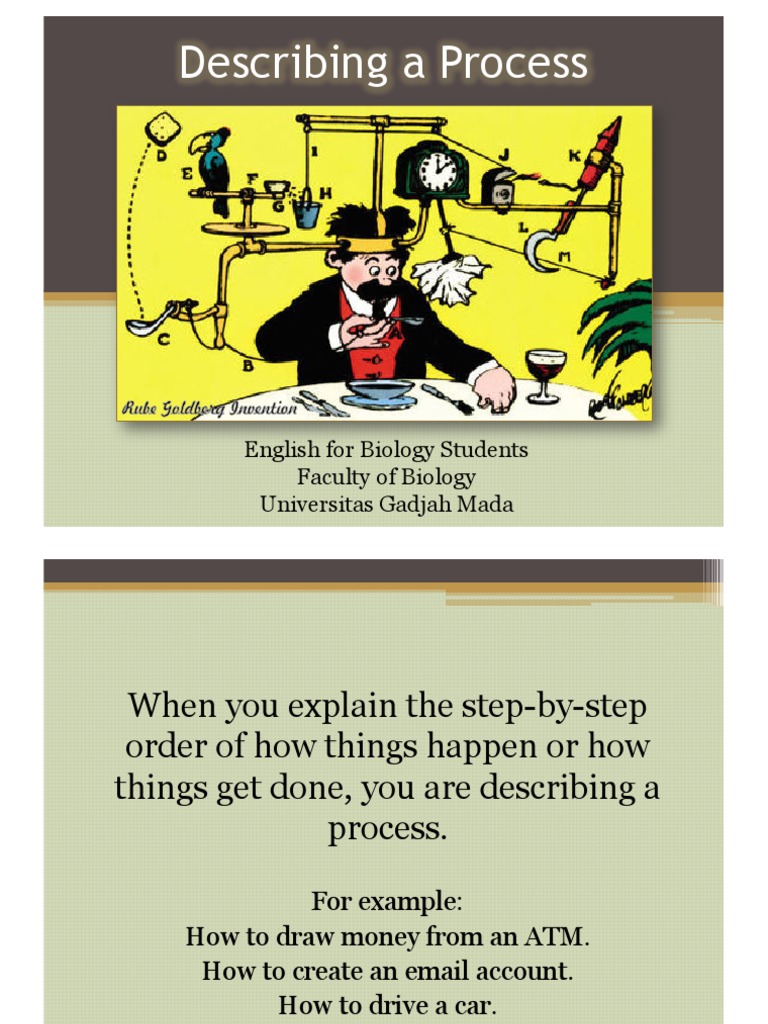 Process Description for Biology Students | PDF | Evaporation | Water Vapor