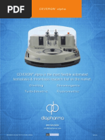 Sebia Capillarys 3 OCTA | PDF | Glycated Hemoglobin | Chemistry