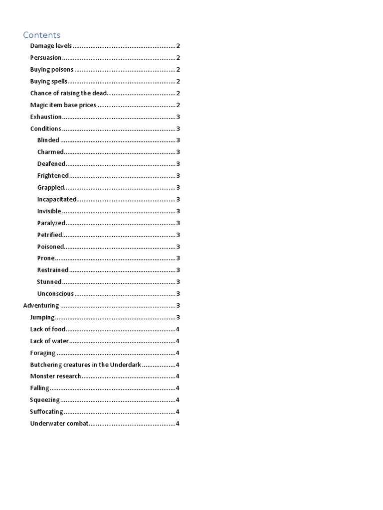 DM Screen | PDF | Grappling