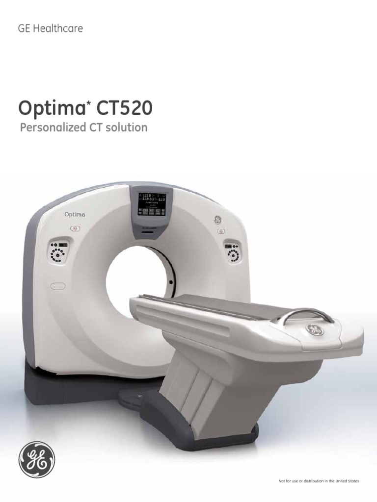 Optima CT 520 Brochure | PDF | Ct Scan | Medical Imaging