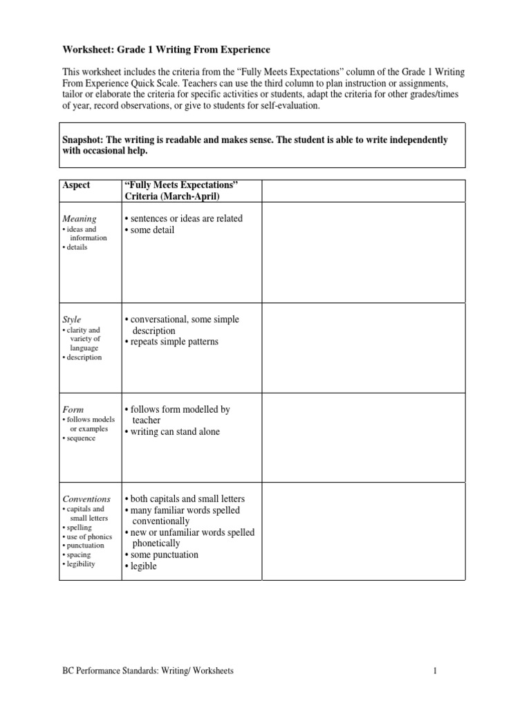 Grade 2 Story Writing Worksheet 2 | PDF | Grammar | Punctuation