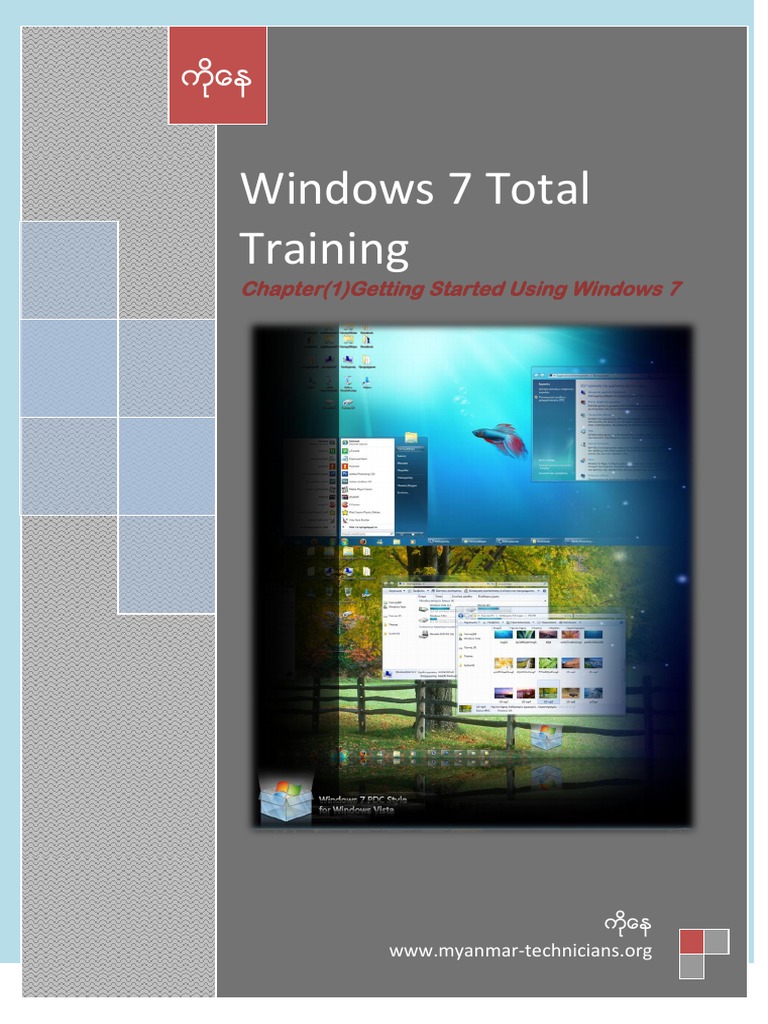 Windows 7 Total Training: Chapter (1) Getting Started Using Windows 7 ...