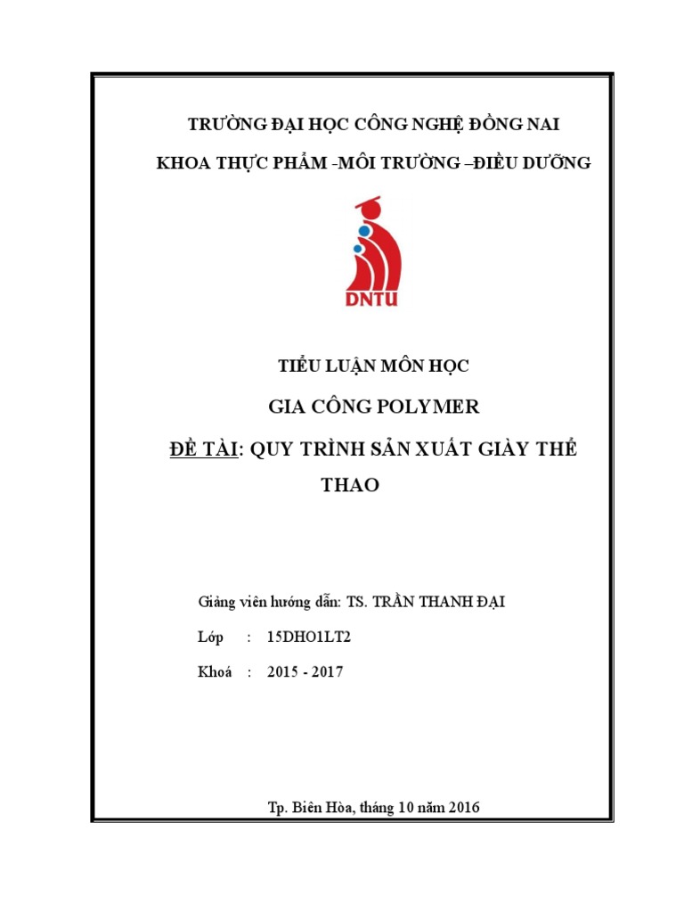 Quy Trinh SN Xut Giay TH Thao | PDF
