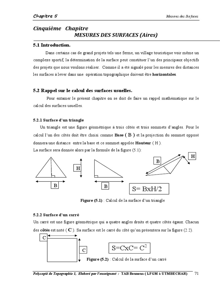 15-TD Chap5 | PDF | Zone | Triangle