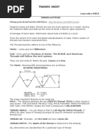 BSP - BSPT Thread Chart - British Metrics | PDF | Plumbing | Tools