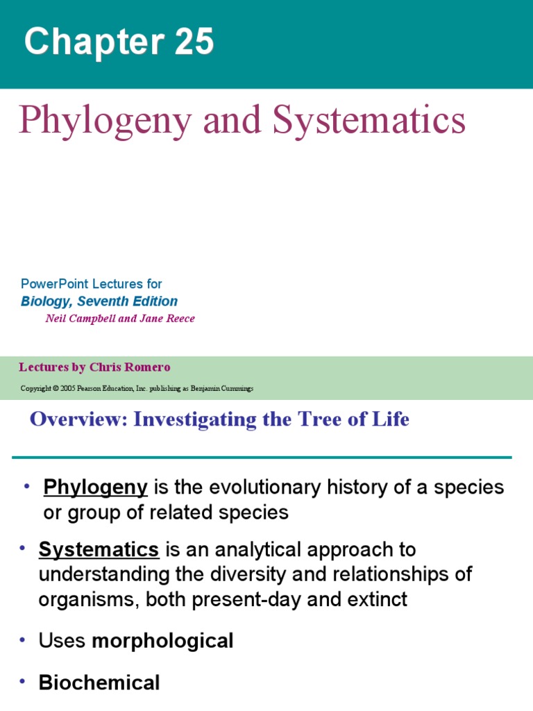 Phylogeny and Systematics: Powerpoint Lectures For | PDF | Gene ...