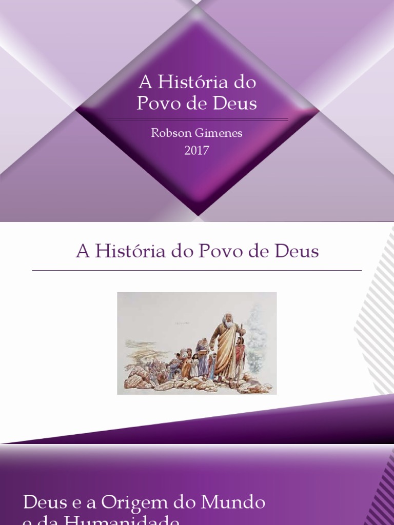A História Do Povo de Deus | PDF | Jacó | Abraão