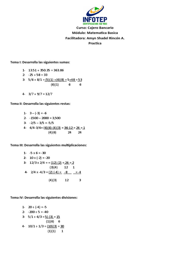 Practica 1 Modulo 3 | PDF