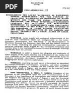 Proclaimed Watershed Reserves | PDF | Environmental Protection ...