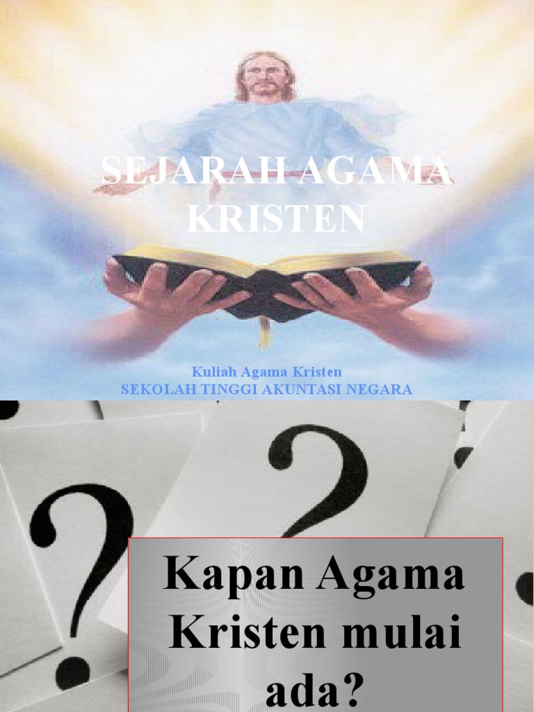 Sejarah Agama Kristen | PDF Sejarah Agama Kristen | PDF