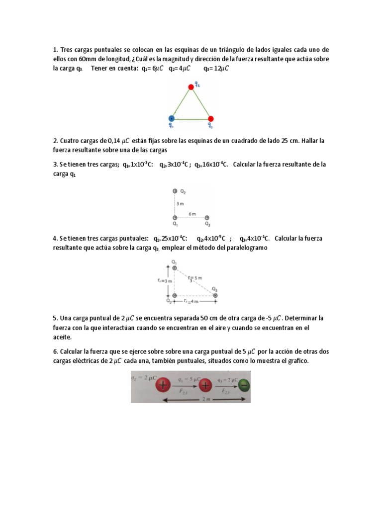 Ley de Coulomb. c2 | PDF