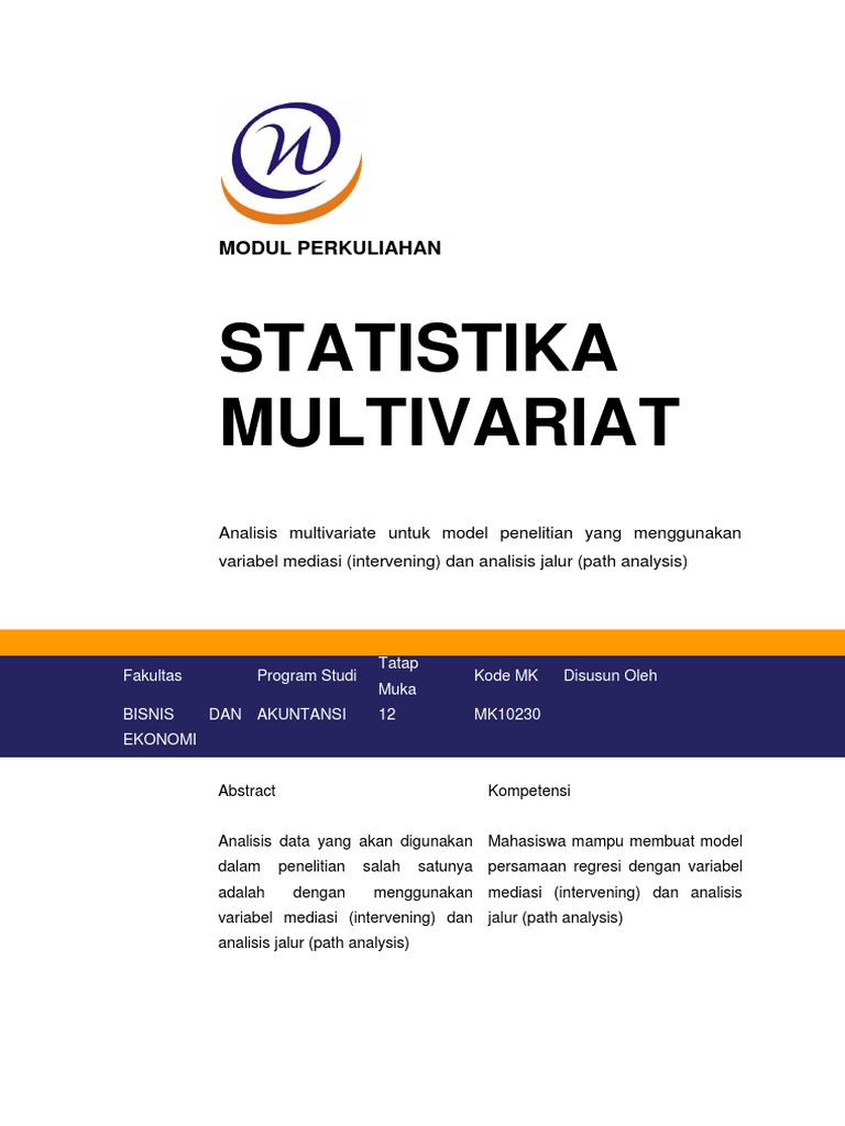 Analisis Jalur Variabel Intervening | PDF
