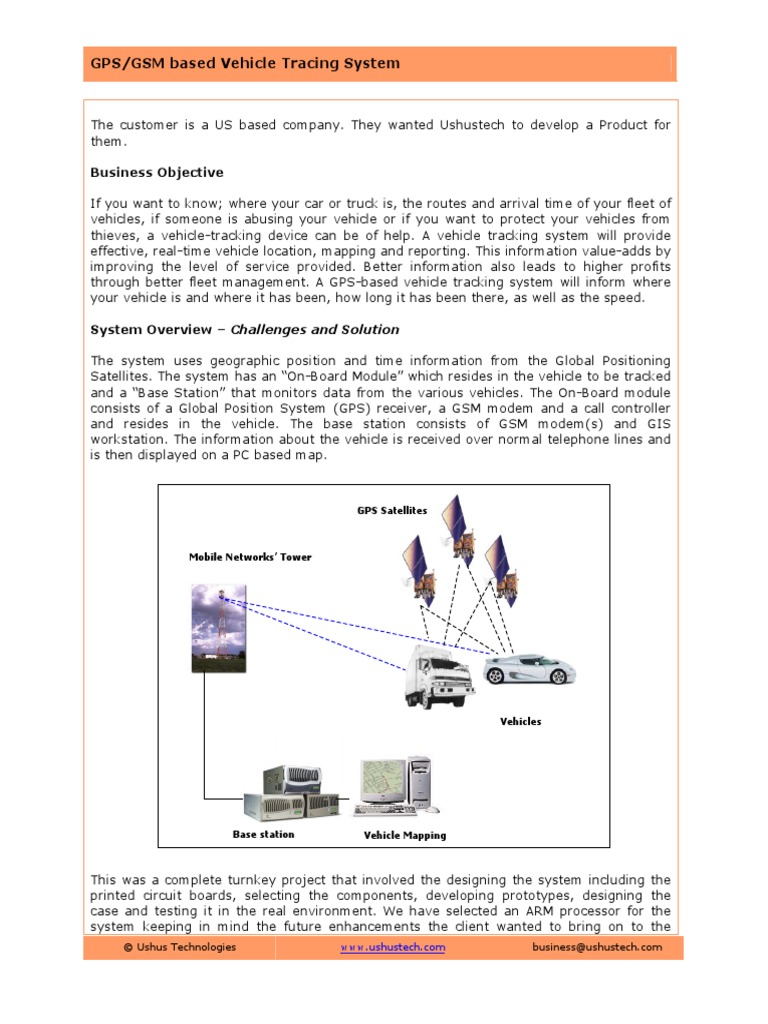 Vehicle Tracking System | PDF | Global Positioning System | Microcontroller