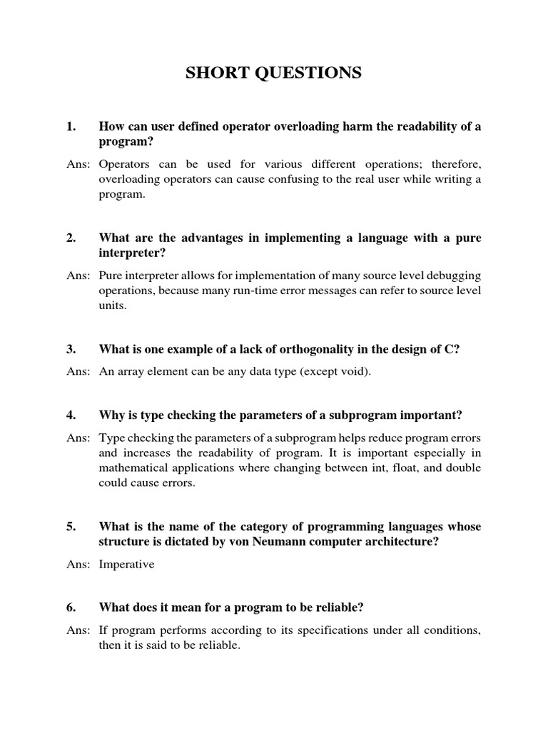 TPL Assignment 1 New | PDF | Programming Language | Computer Programming
