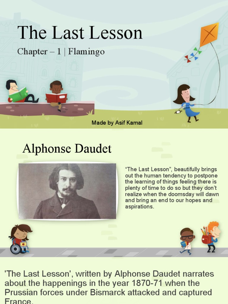 The Last Lesson: Chapter - 1 - Flamingo | PDF | Teachers