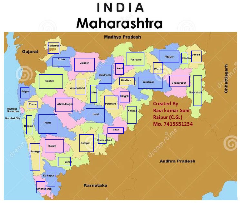 MAHARASTRA Map | PDF