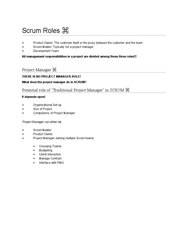 Understanding the Key Roles and Concepts of Scrum Project Management ...