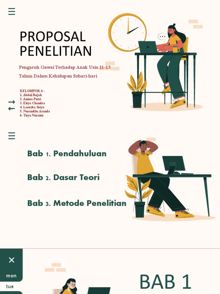 Proposal Penelitian Kelompok 6 | PDF