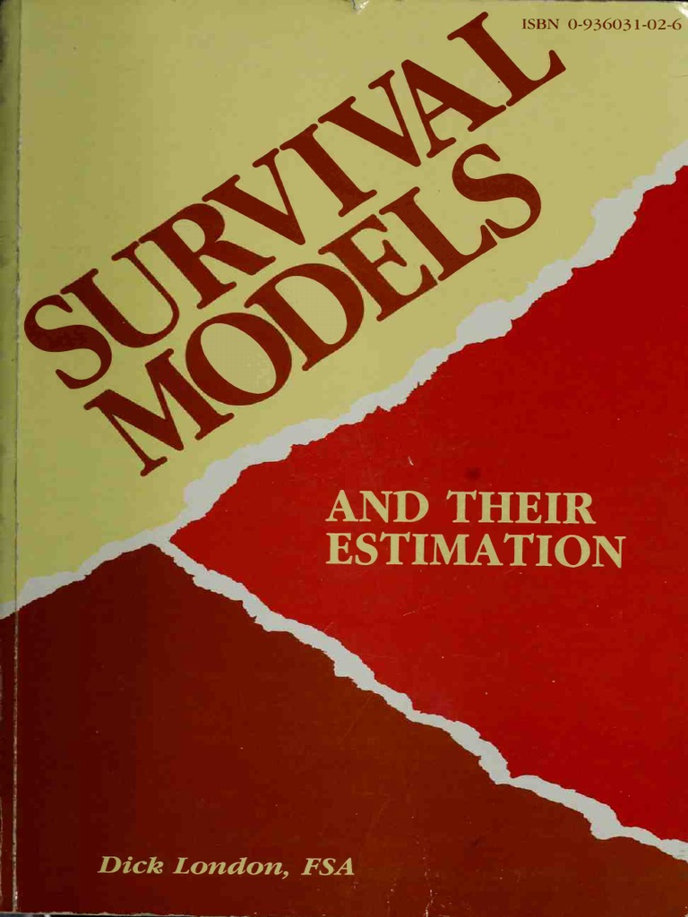 Survival Models and Their Estimation | PDF | Estimation Theory ...
