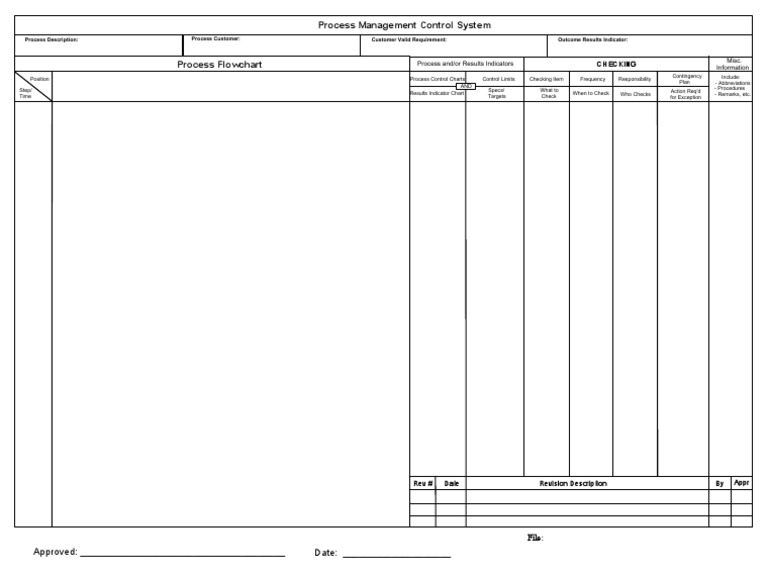 Process Management Control System: Checking | PDF