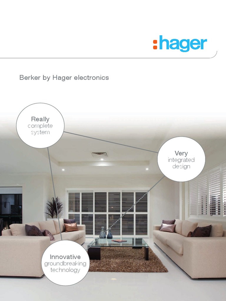 Berker by Hager KNX Radio and Electronics Catalogue | PDF | Fluorescent ...