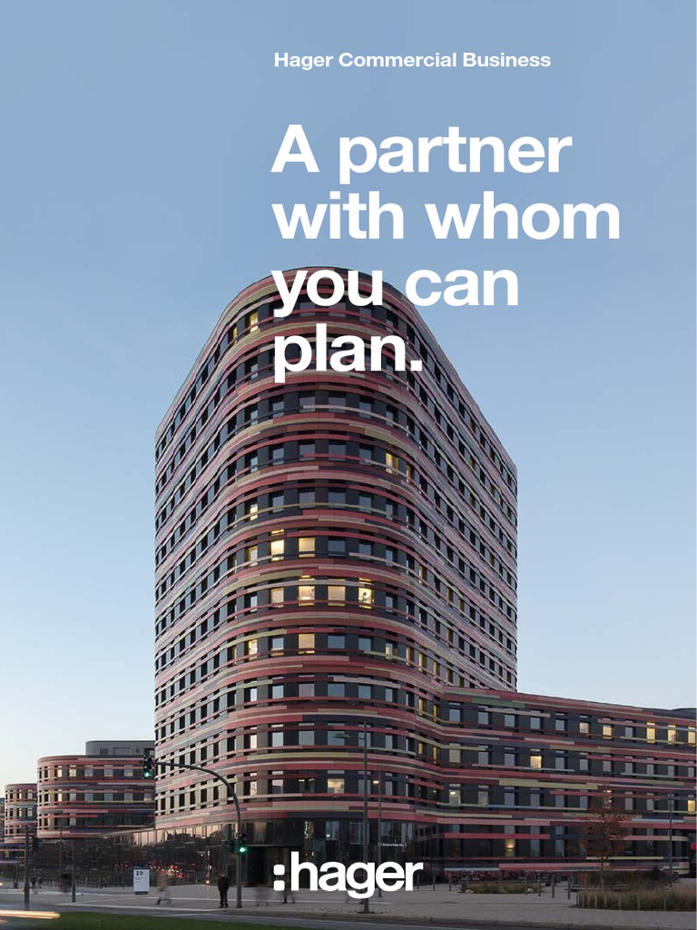 A Partner With Whom You Can Plan.: Hager Commercial Business | PDF ...