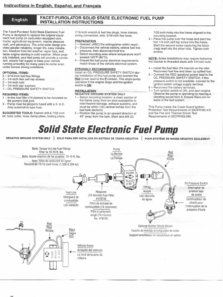 Facet 40106 - Bomba Electronica | PDF