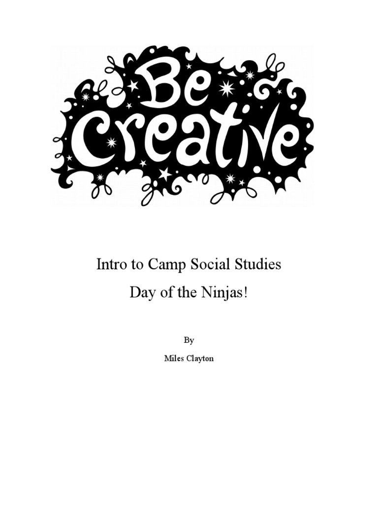 Camp Social Studies: Day of the Ninjas | PDF