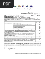 Deped - Health Declaration Form 2020 | PDF | Medicine | Clinical Medicine
