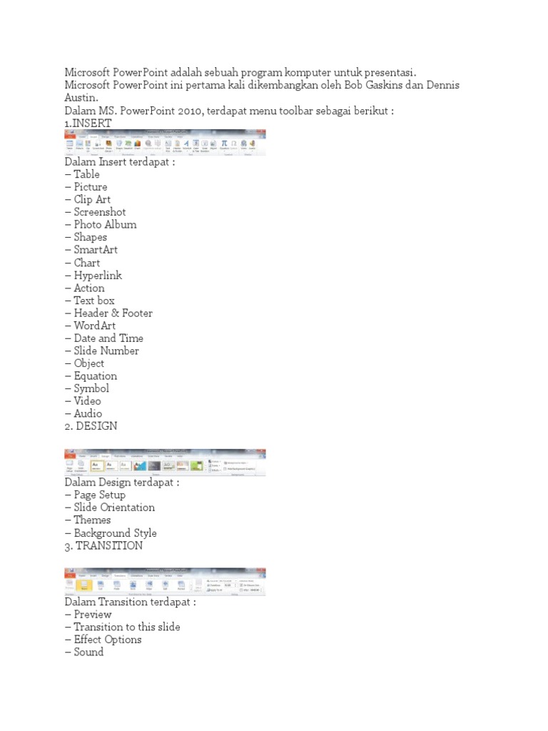 Menu Menu Power Point | PDF