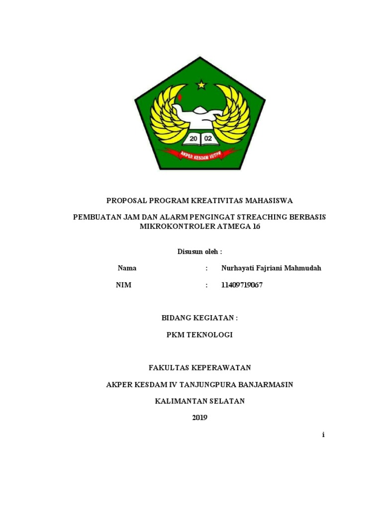 Proposal Jam Unik | PDF