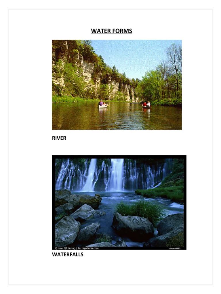 Water Forms: Rivers and Waterfalls | PDF