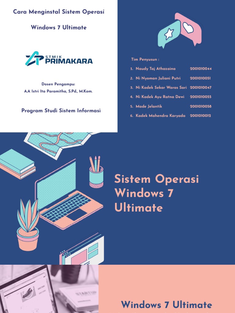 Panduan Instalasi Windows 7 Ultimate | PDF | Game & Aktivitas | Komputer