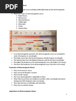 Electromagnetic Waves Project | PDF | Electromagnetic Radiation ...